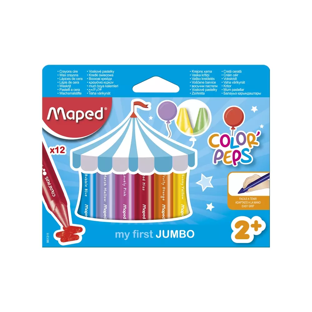 MAPED voštane bojice 1/12