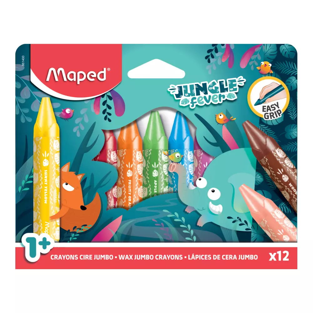 MAPED voštane bojice MAXI JUNGLE 1/12