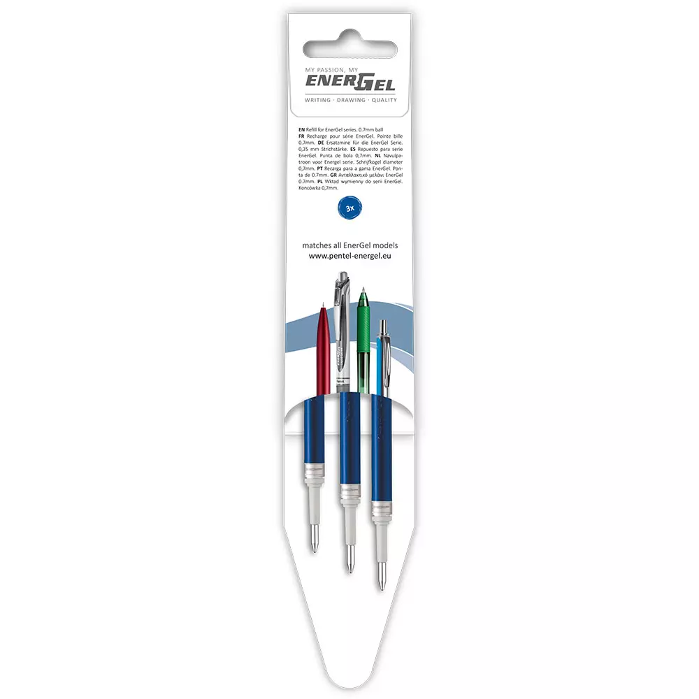 PENTEL refil za gel olovke 0.7 LR7 X3