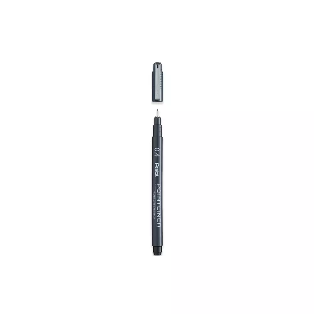 PENTEL fineliner POINTLINER crni 0,4