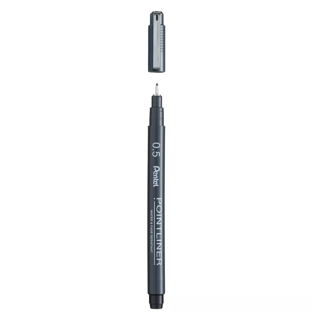PENTEL fineliner POINTLINER crni 0,5
