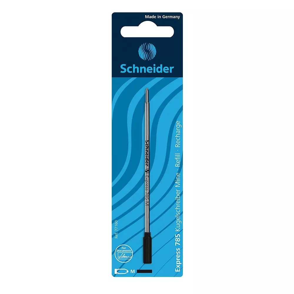 SCHNEIDER refil 785M CRNI ala CROSS
