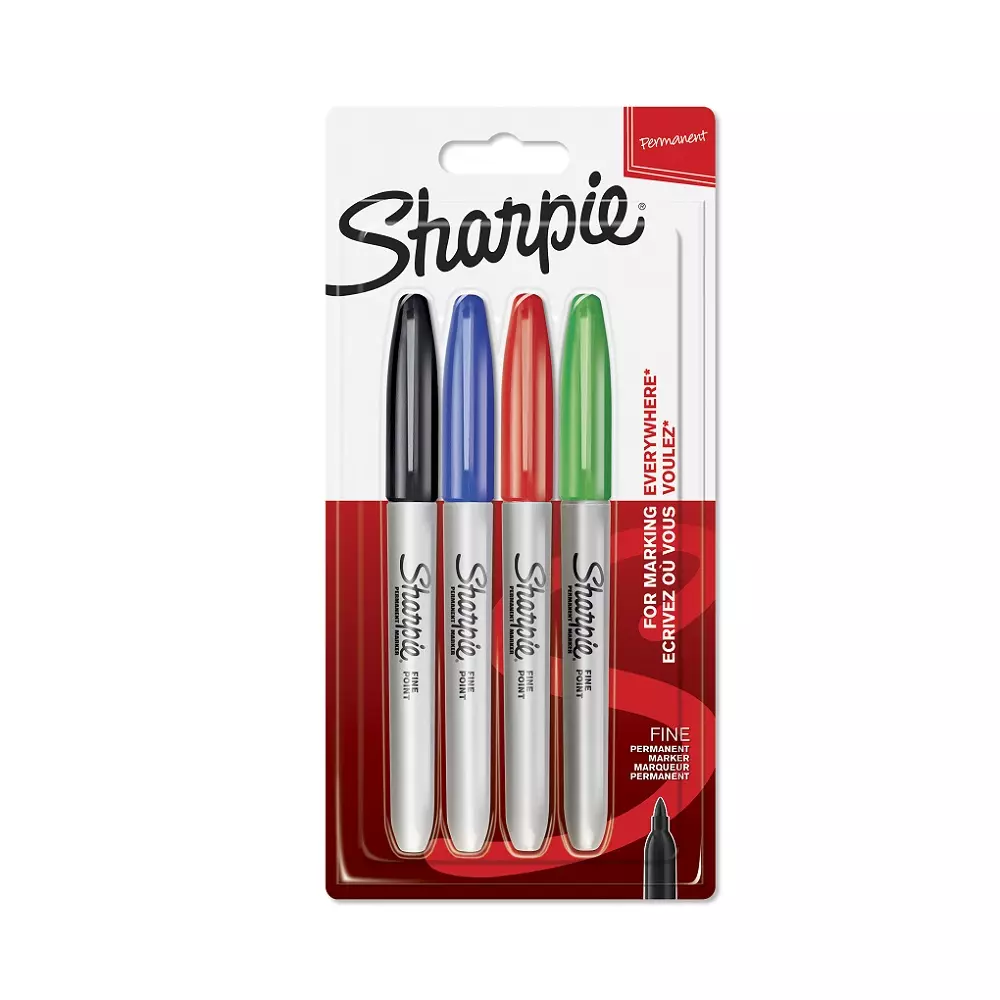 SHARPIE set markera STANDARD 4/1 blister