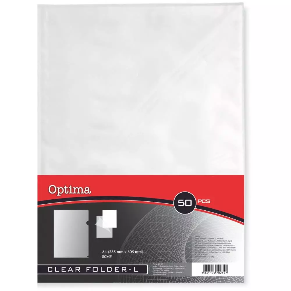 OPTIMA FOLIJA L 80MIC A4 50/1