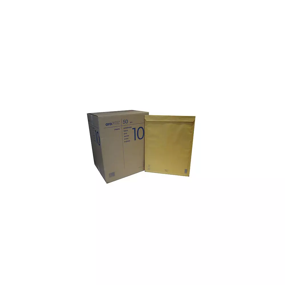 KOVERTA SOFT MAIL No.10 350*470 BRAON