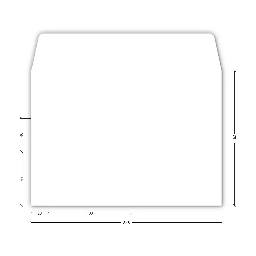 PIGNA KOVERTA 162*229 C5 STRIP 80gr