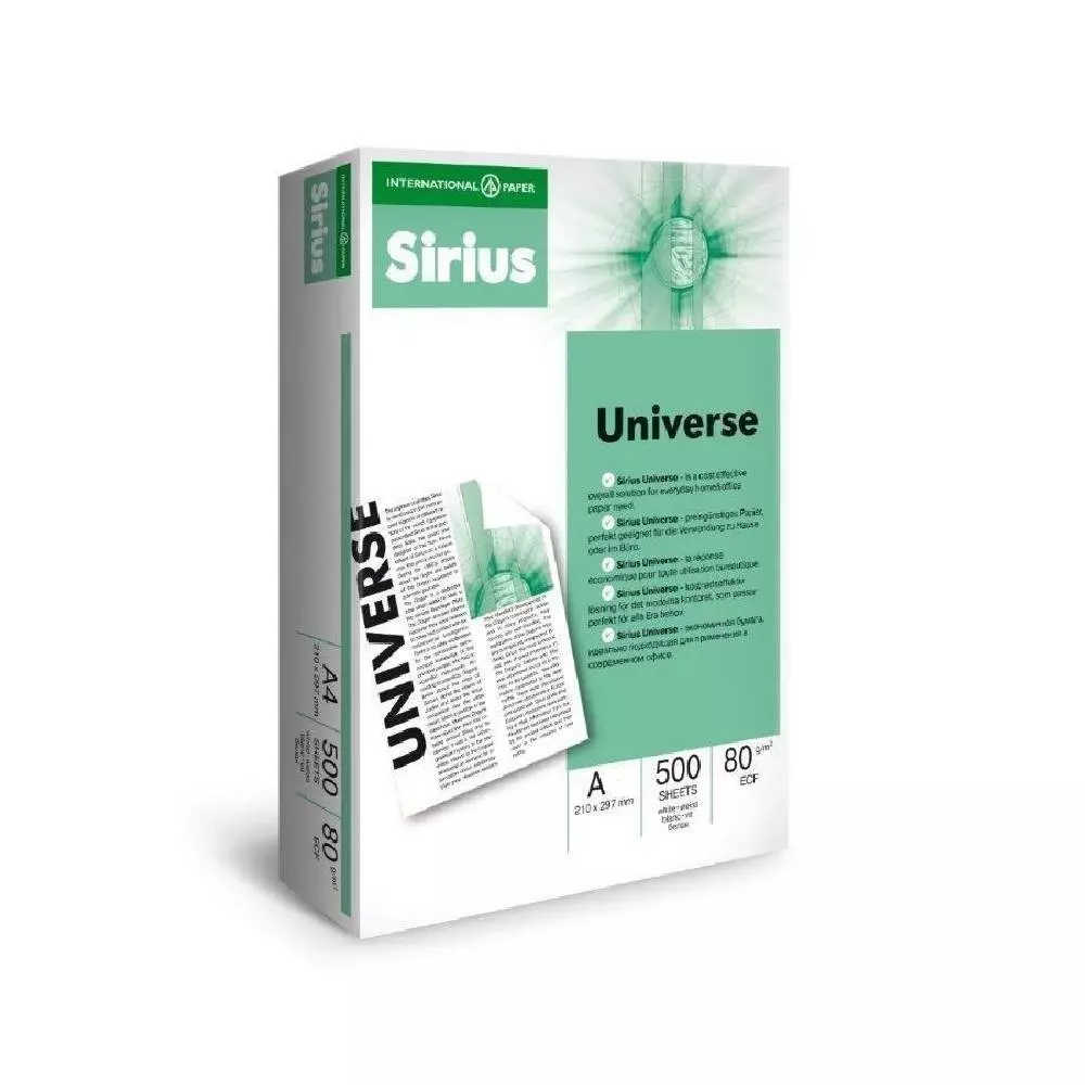 FOTOKOPIR A4 SIRIUS 80GR