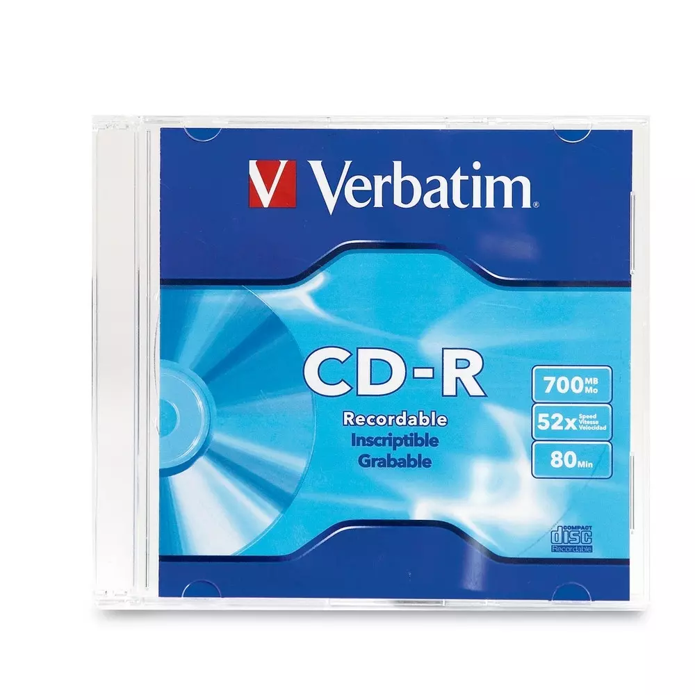 CD-R VERBATIM SLIM 1/1