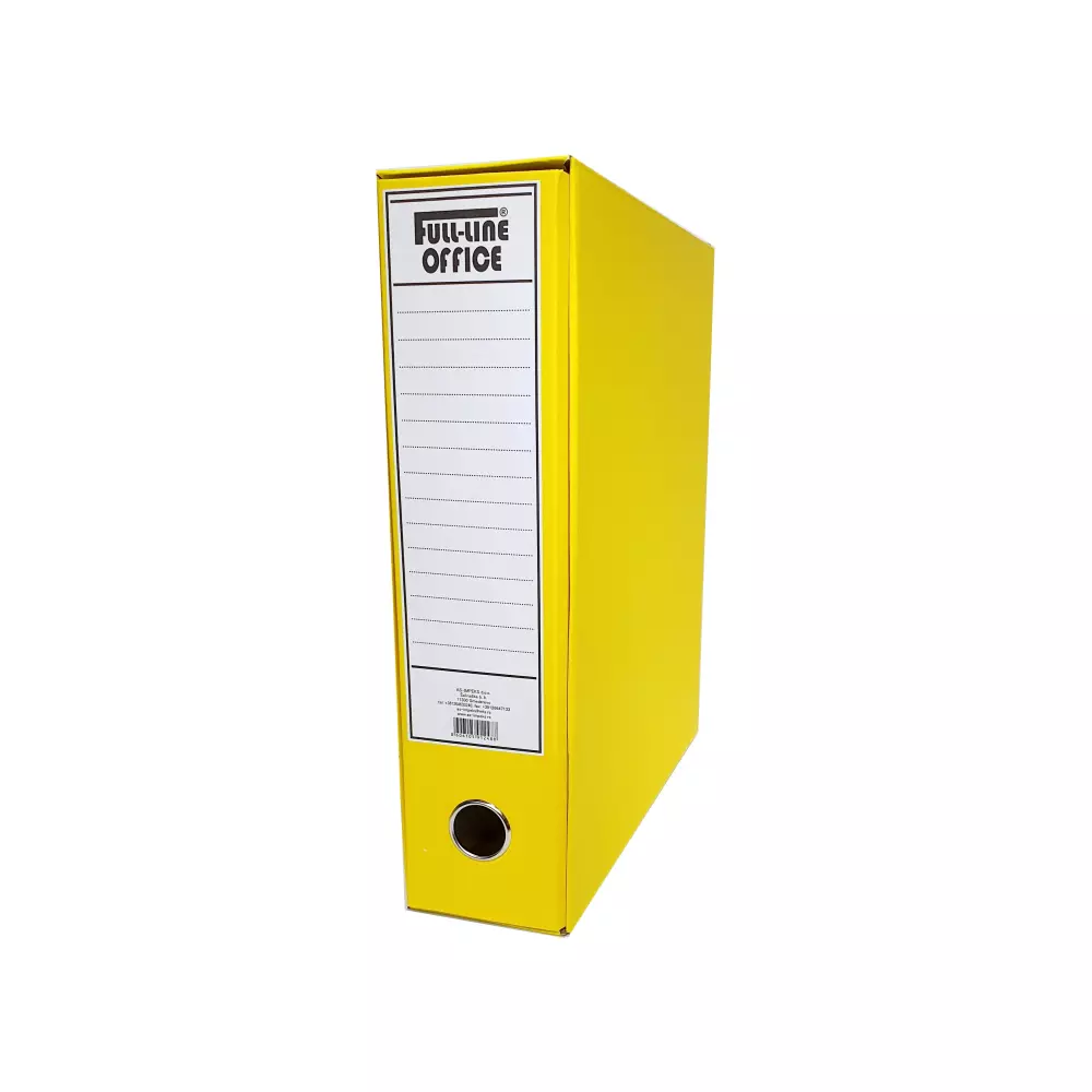 FULL LINE REGISTRATOR A4 8CM ŽUTI