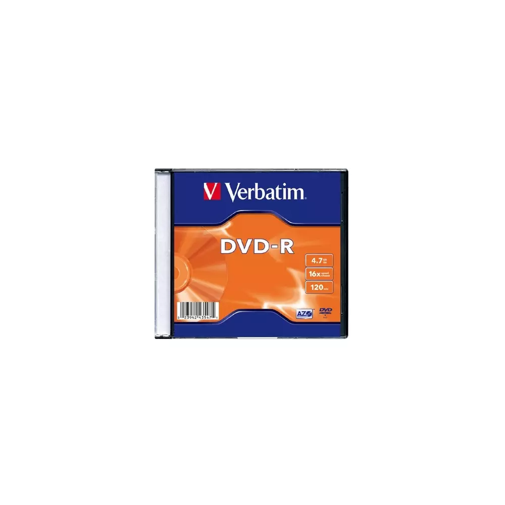 DVD-R VERBATIM SLIM 1/1