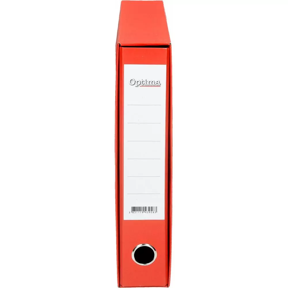 OPTIMA REGISTRATOR A4 5CM BOX CRVENI