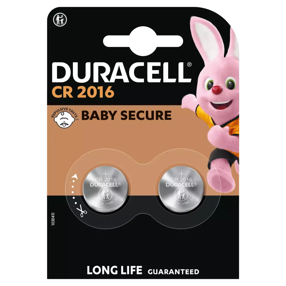 DURACELL Coin baterija LM 2016 2 kom