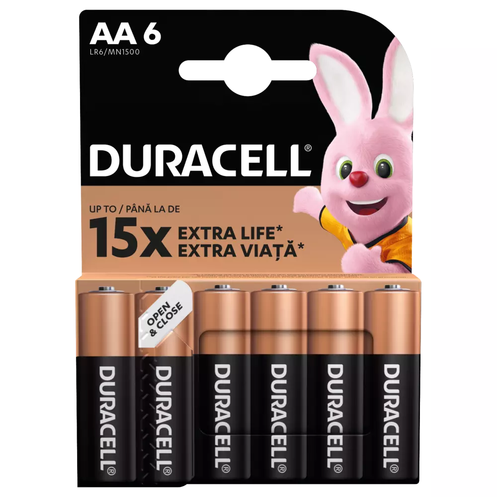 DURACELL Basic baterija AA 6kom/pak