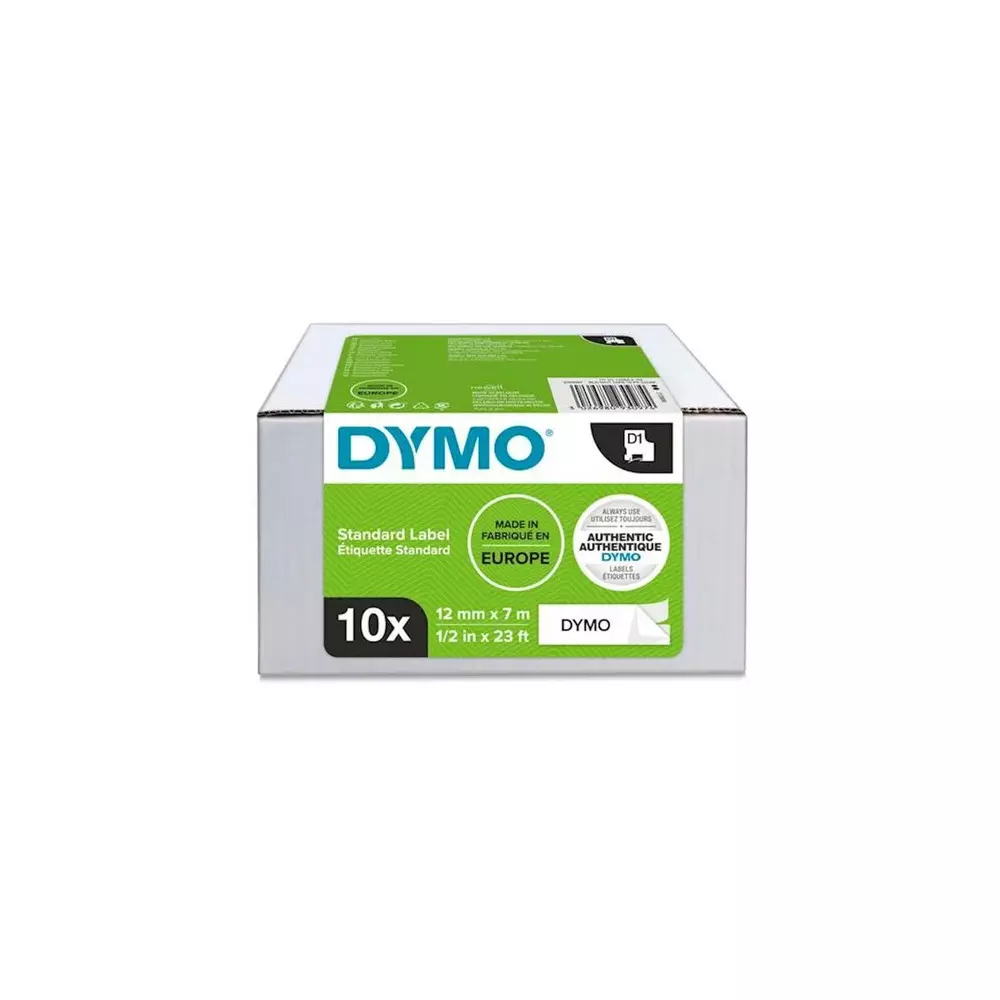 DYMO traka D1 12x7 crna/belom 20/1 PROMO