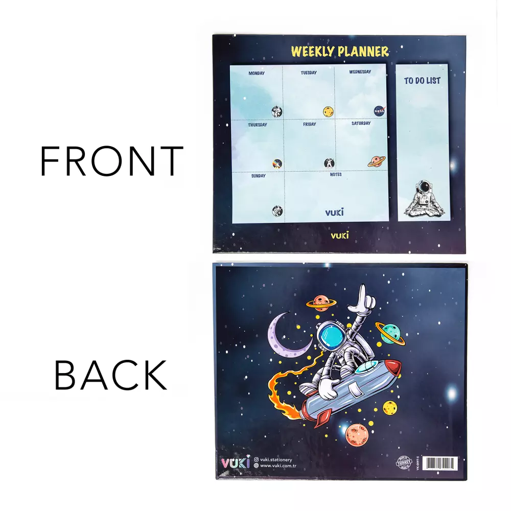 NEDELJNI PLANER ASTRONAUT