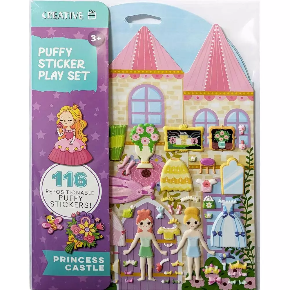 SET NALEPNICA 2D PRINCESE/ 116 stikera