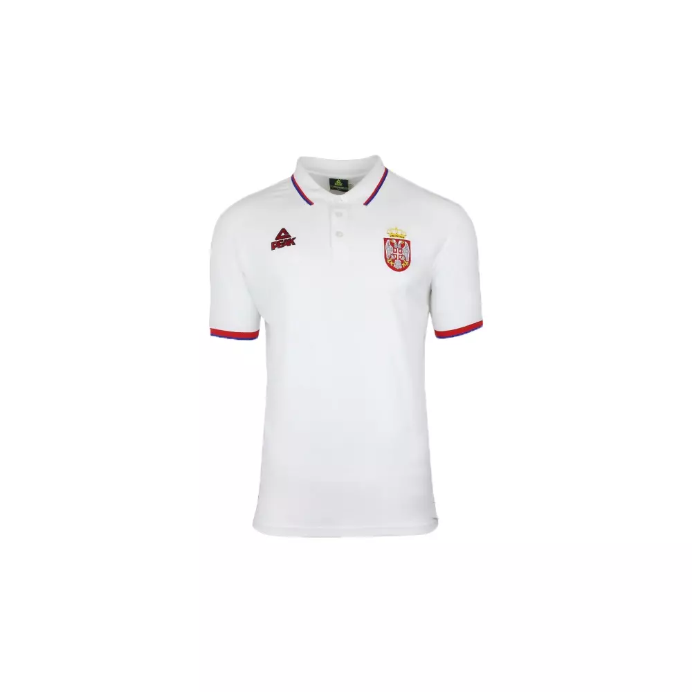 PEAK MAJICA POLO SRBIJA BELA XL