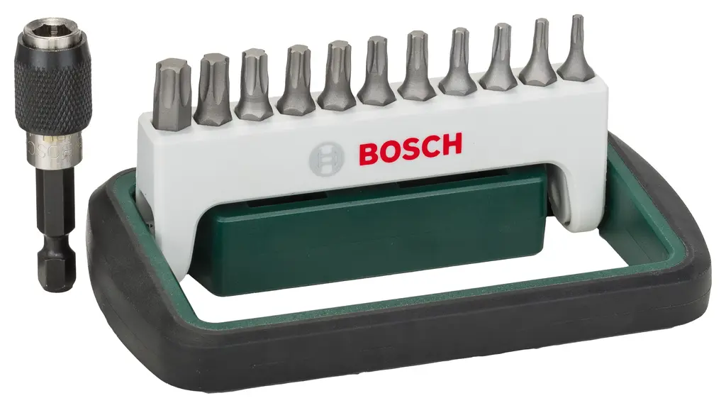Bosch Set odvijačkih bitova 2609256D23, Magnetni univerzalni držač, 12 komada