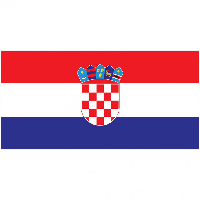 Hrvatska zastava 140x70 cm sa džepom