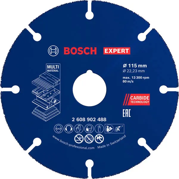 Bosch Karbidni višenamenski disk Expert 2608902488, 115 mm