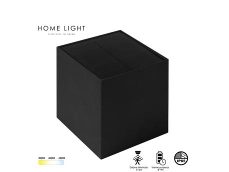 HOME LIGHT Tayo 6W 3CCT Solarna svetiljka crna