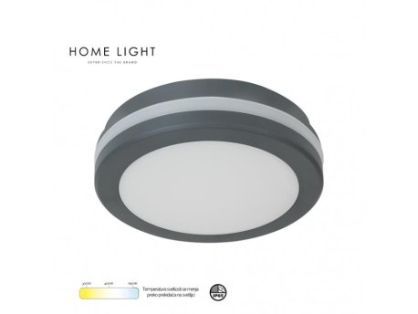 HOME LIGHT MONA-300-30W LED plafonjera siva