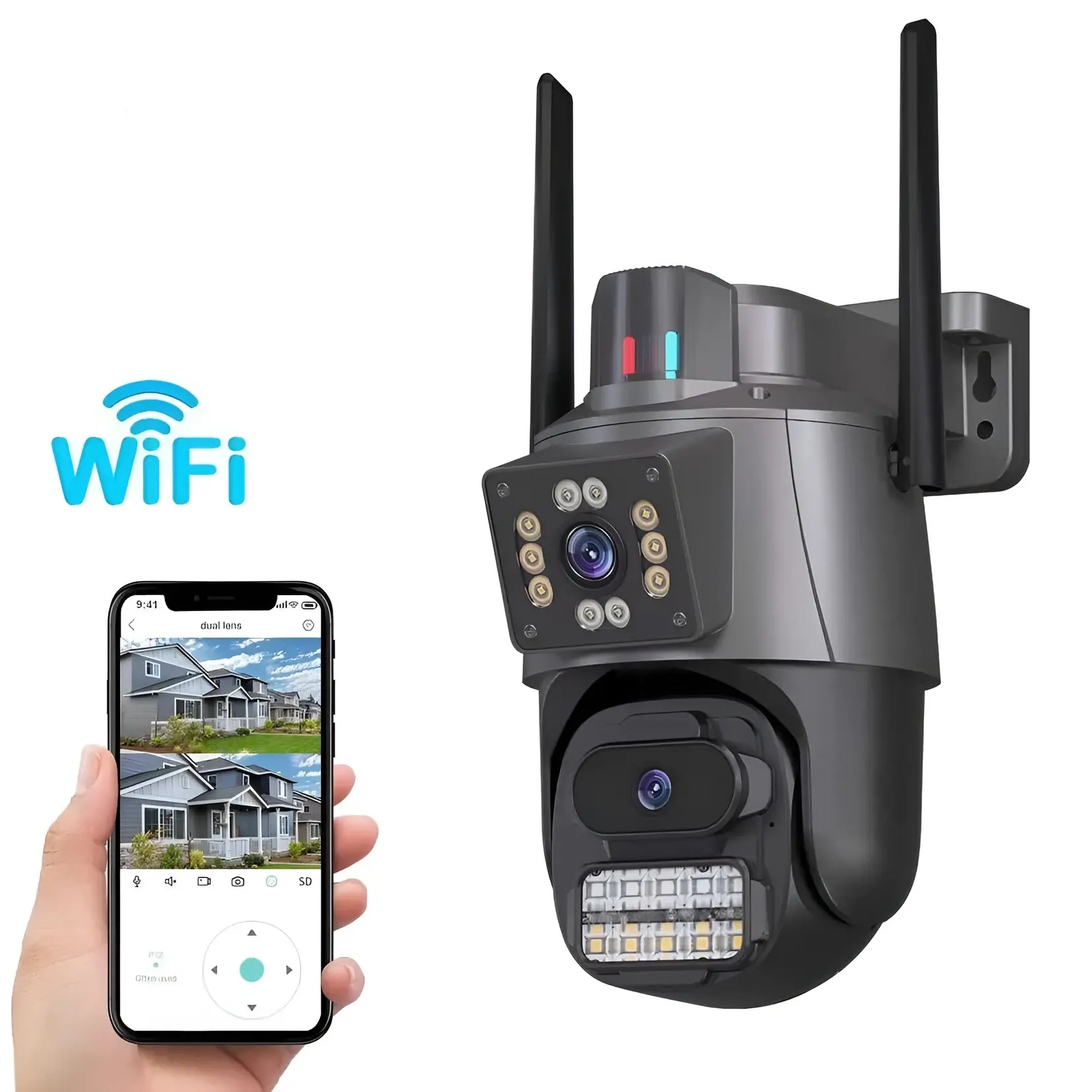Smart Dual WiFi IP Kamera