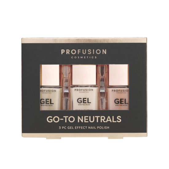 Profusion gel lakovi za nokte - Go To Neutrals set 3 komada
