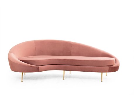 Atelier del Sofa Sofa trosed Eses Left Pink OUTLET