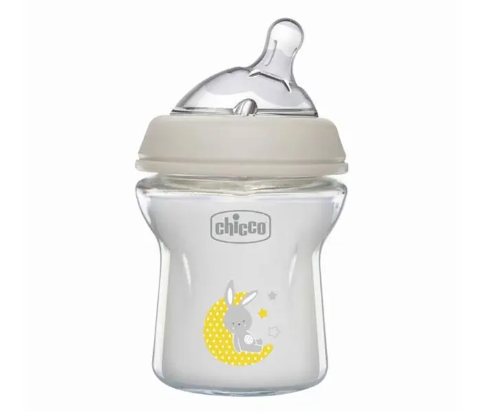 Chicco Staklena flašica za bebe NaturalFeeling, 150ml, 0m+