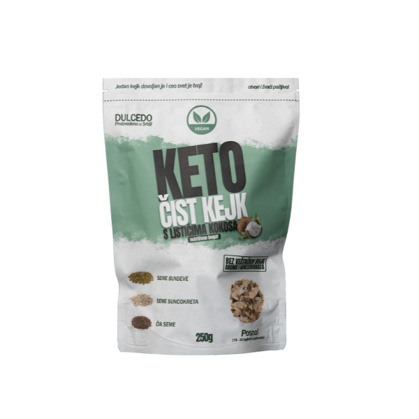KETO ČIST KEJK 250 grama
