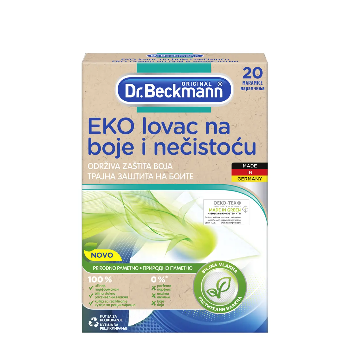 DR. BECKMANN Eko lovac na boje maramice 20/1