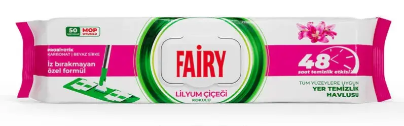 FAIRY vlažne maramice za mop 50/1 Lili
