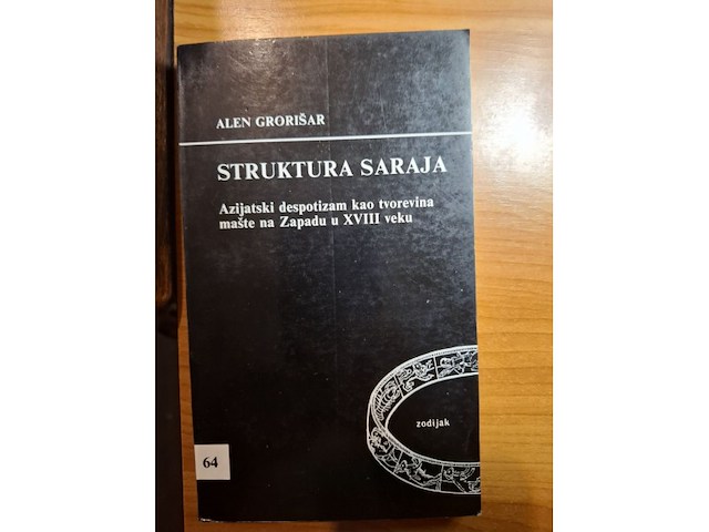 Grorišar - Struktura saraja, 1988.