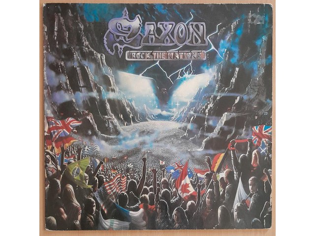 Saxon – Rock The Nations EUROPE 1986