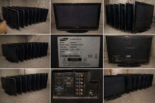 9x Samsung plazma televizor 50” – neispravni
