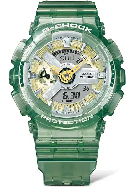 Casio Ženski sat G-Shock GMA-S110GS-3A, Zeleni
