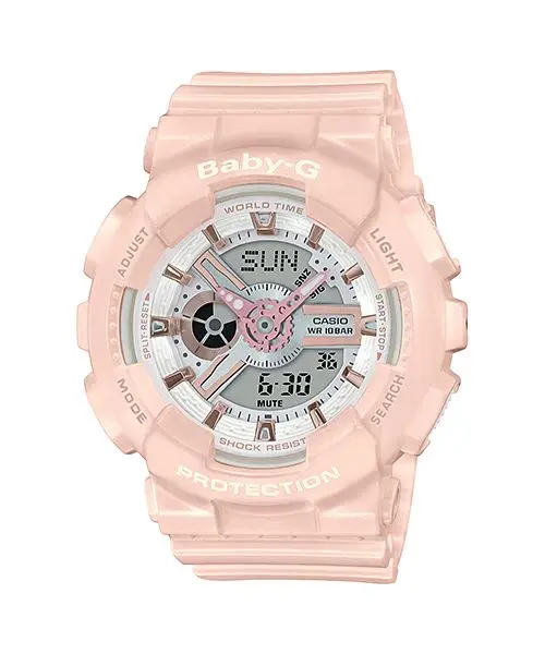 Casio Ženski sat G-Shock BA-110RG-4A, Roze