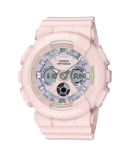Casio Ženski sat G-Shock BA-130WP-4A, Roze