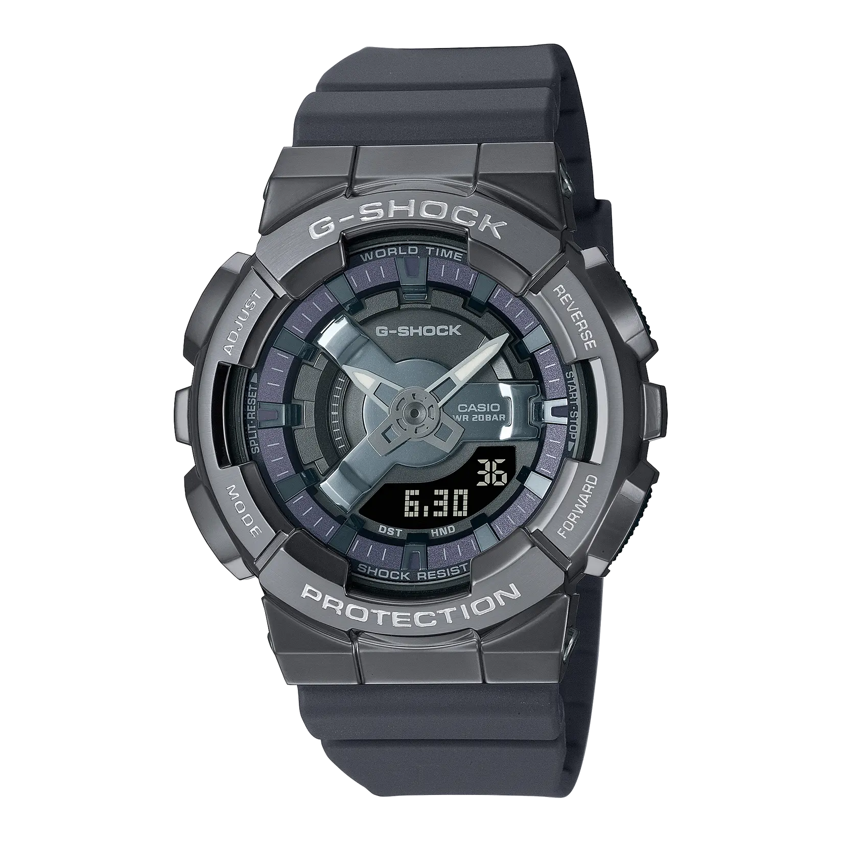 Casio Ženski ručni sat G-Shock GM-S110B-8ADR, Sivi