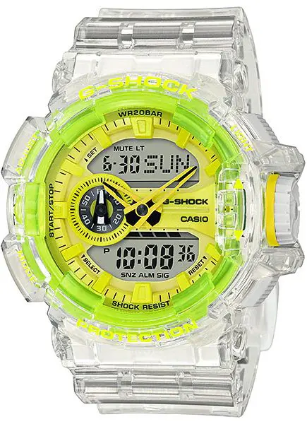 Casio Unisex ručni sat G-Shock GA-400SK-1A9DR, Transparentni