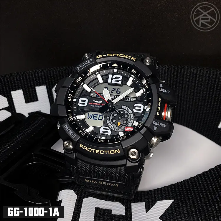 Casio Muški sat G-Shock GG-1000-1A3, Maslinasti