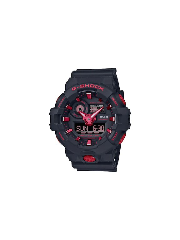Casio Muški ručni sat G-Shock GA-700BNR-1AER, Crni