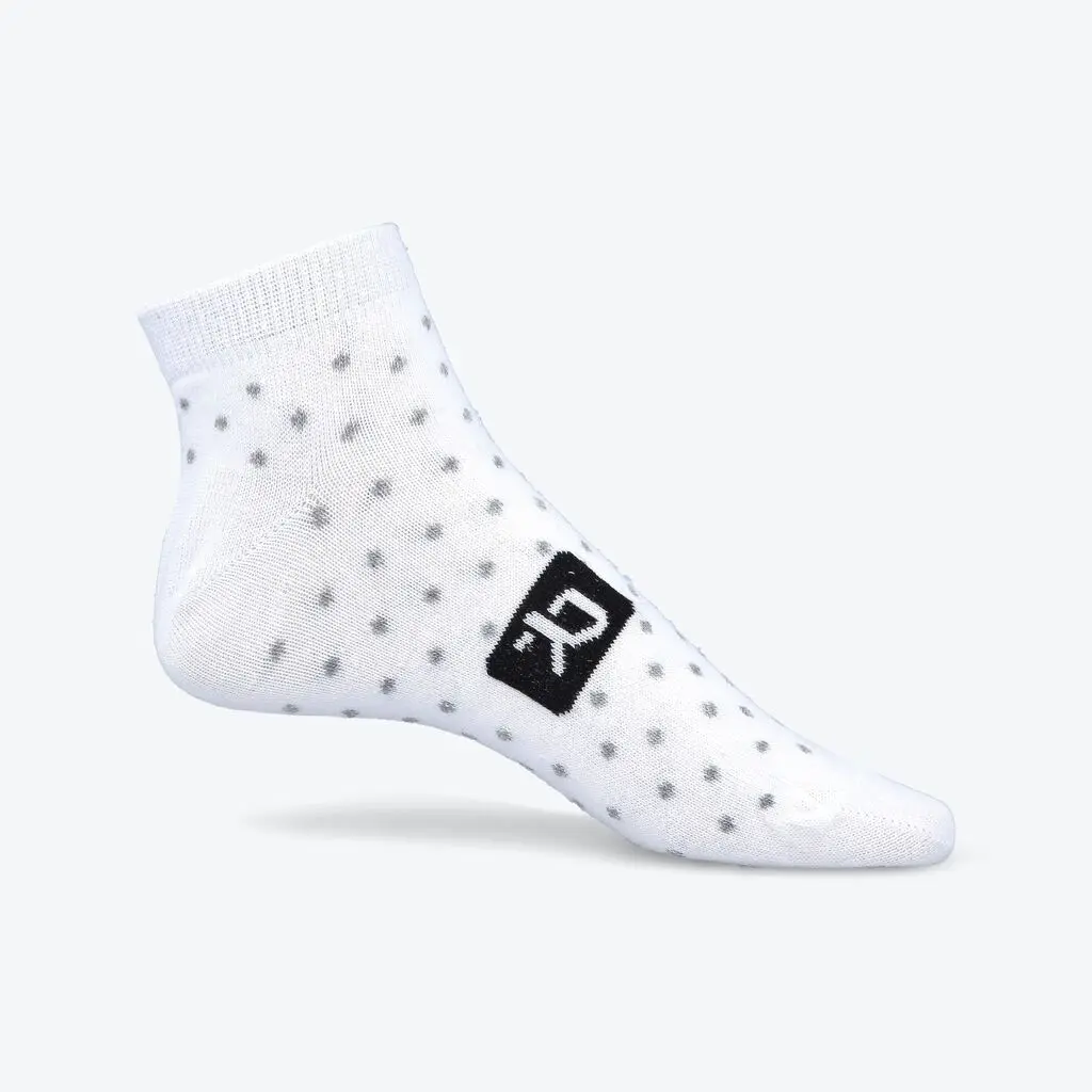 Rang Ženske čarape Classic Ankle dots, Bele