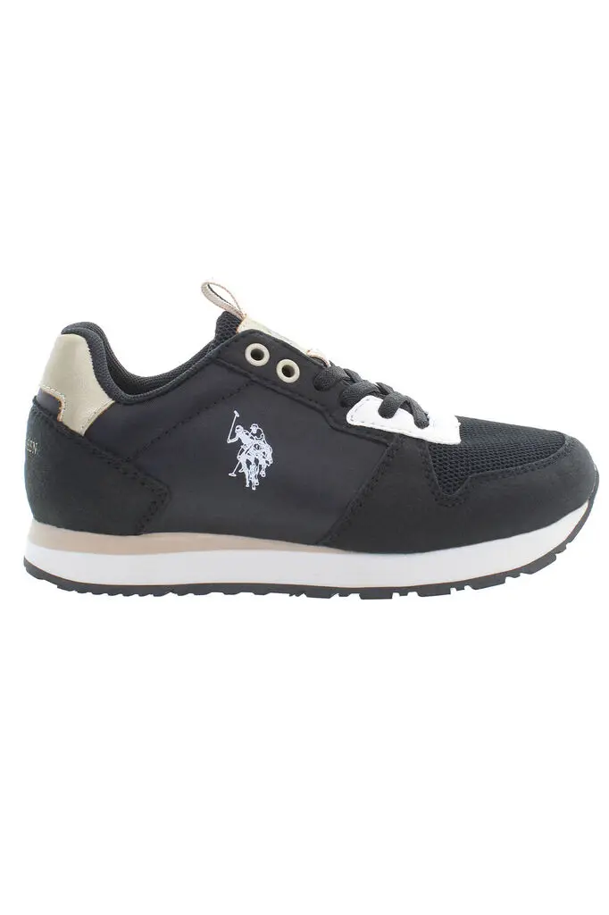 U.S. polo Assn. Patike za dečake Nobik008K3Th1_C006F35_Neroblk, Crne