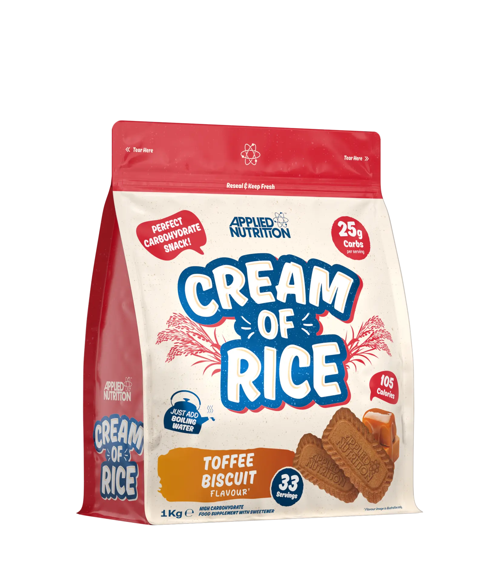 Applied Nutrition Cream of Rice - pirinčani griz, ukus KARAMELA
