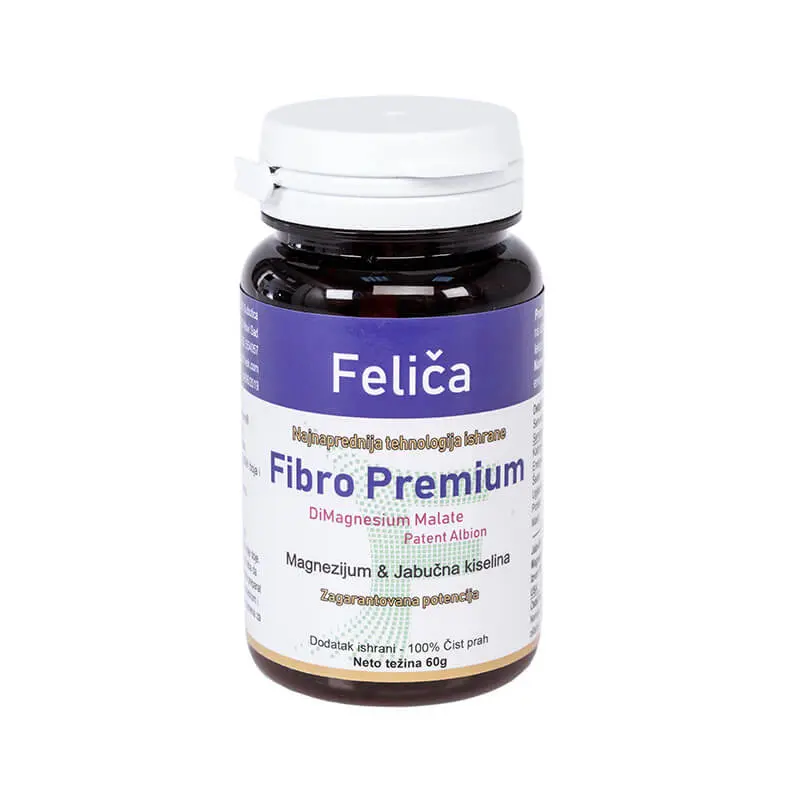 Feliča Energetizujući magnezijum - Fibro Premium, 60g