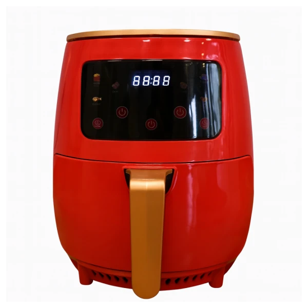 QUANTEK Q1301RD AIR FRYER SA TAJMEROM LCD 6L 1600W CRVENA
