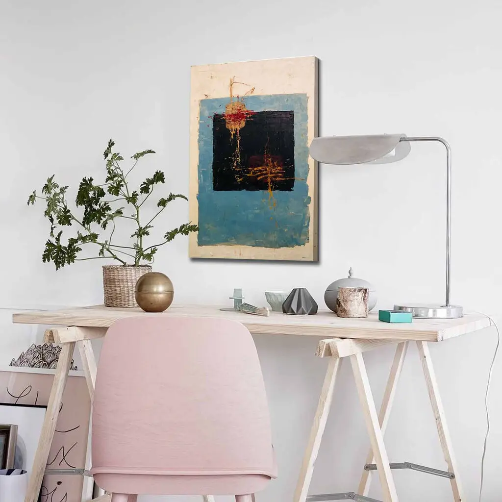Wallity Dekorativna slika na platnu, 45x70cm, Šarena
