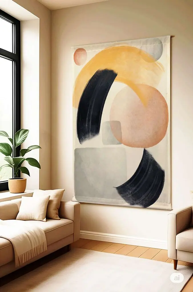 Wallity Dekorativna slika, 100x140cm, Šarena